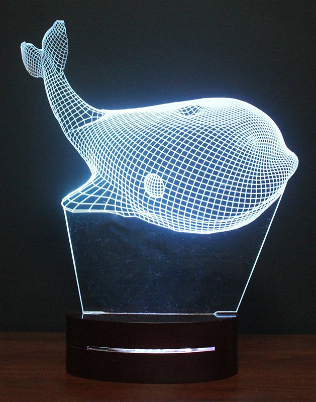 16 Renk - 3d Led Lamba Model - 10