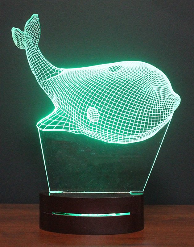 16 Renk - 3d Led Lamba Model - 10