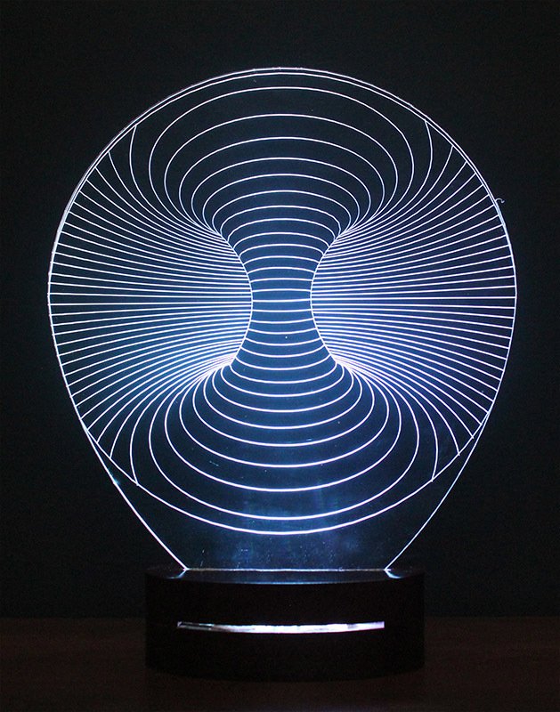 16 Renk - 3d Led Lamba Model - 22