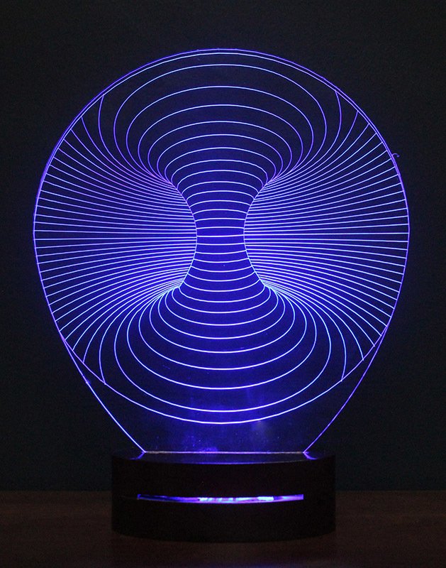 16 Renk - 3d Led Lamba Model - 22