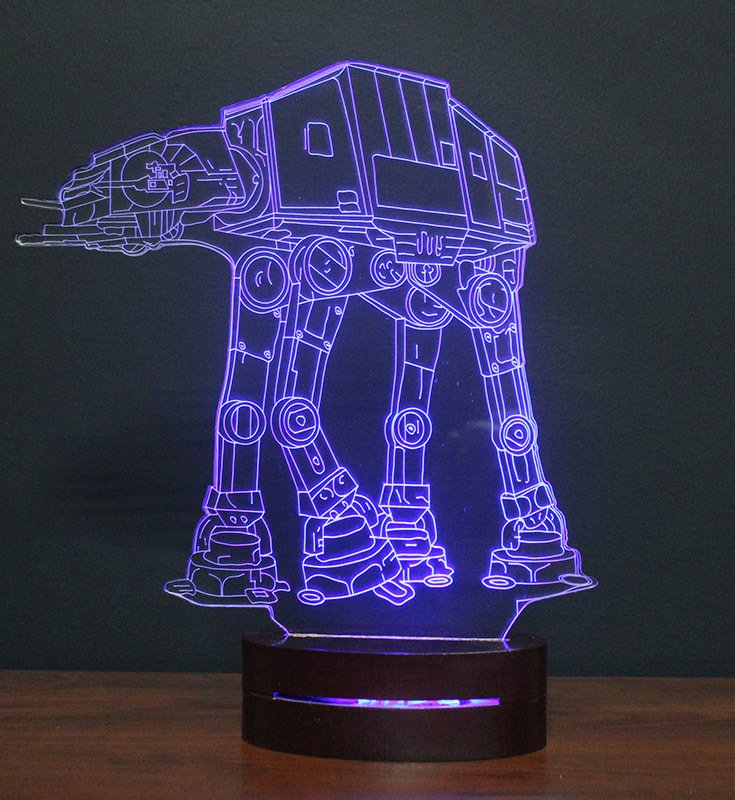 3d Led Lamba - Model - 12