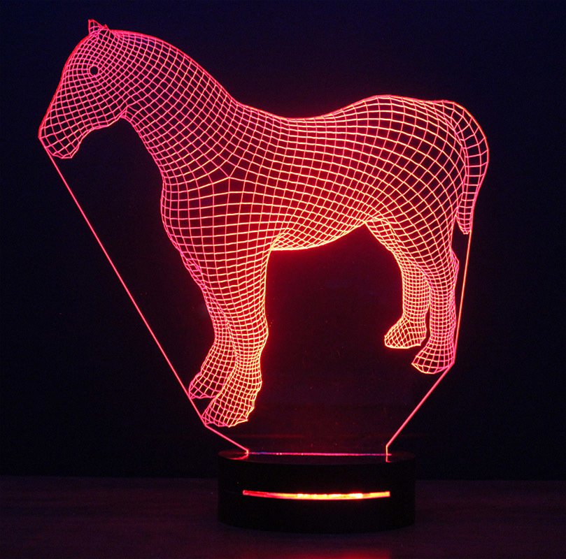 3d Led Lamba - Model - 15