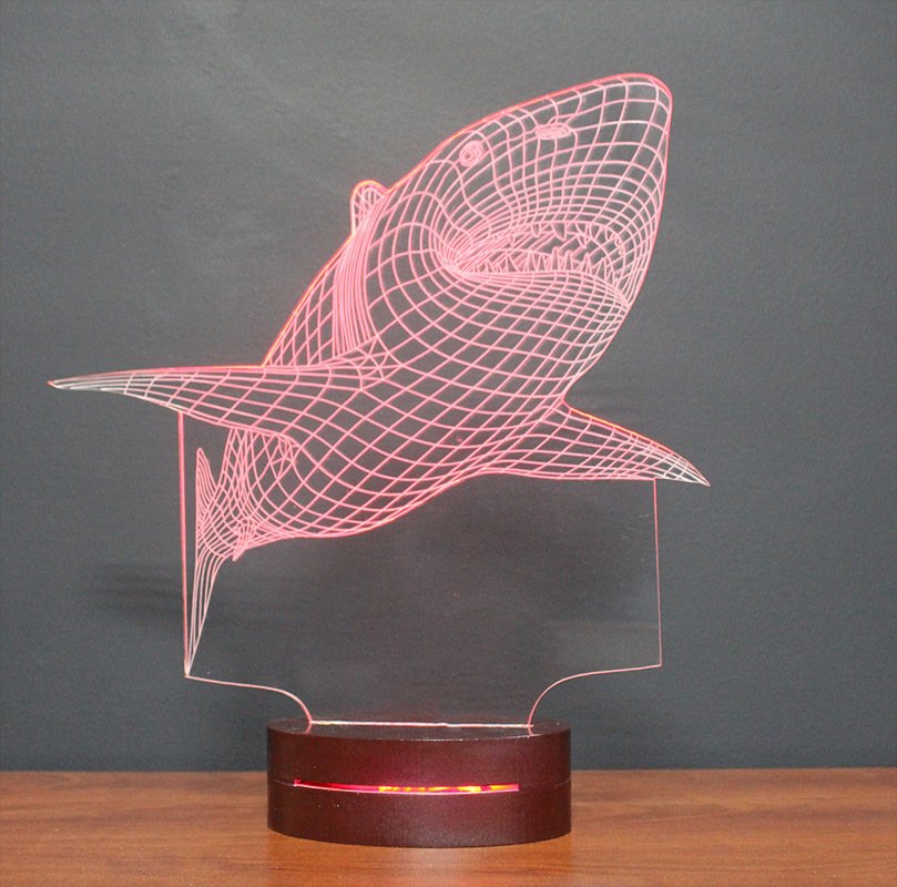 3d Led Lamba Model 16