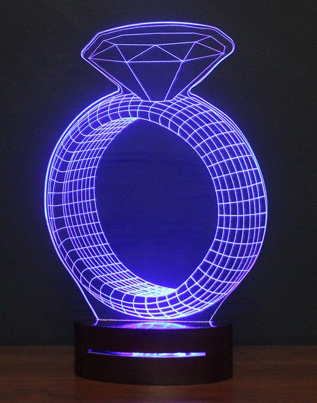 3d Led Lamba Model 19