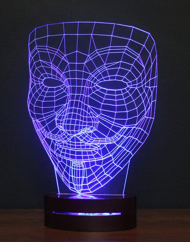 3d Led Lamba - Model - 20