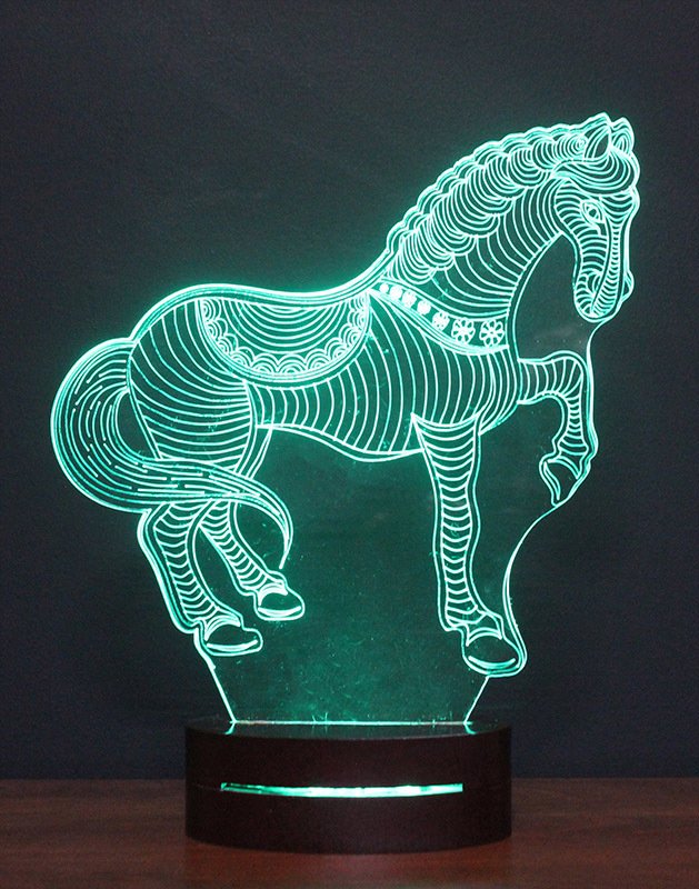 3d Led Lamba - Model - 4