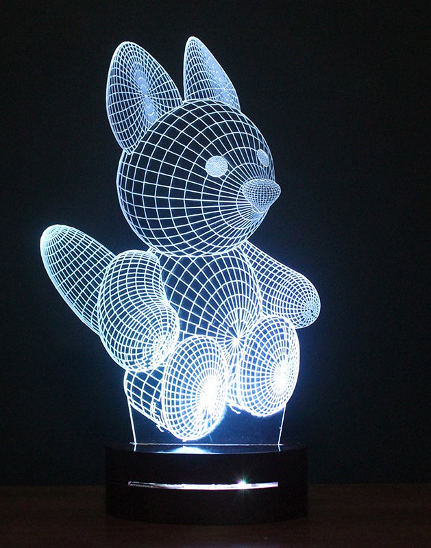 3d Led Lamba - Model - 45