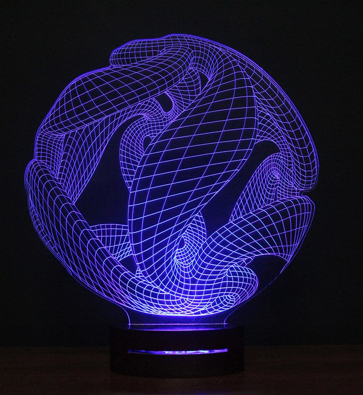 3d Led Lamba Model 51