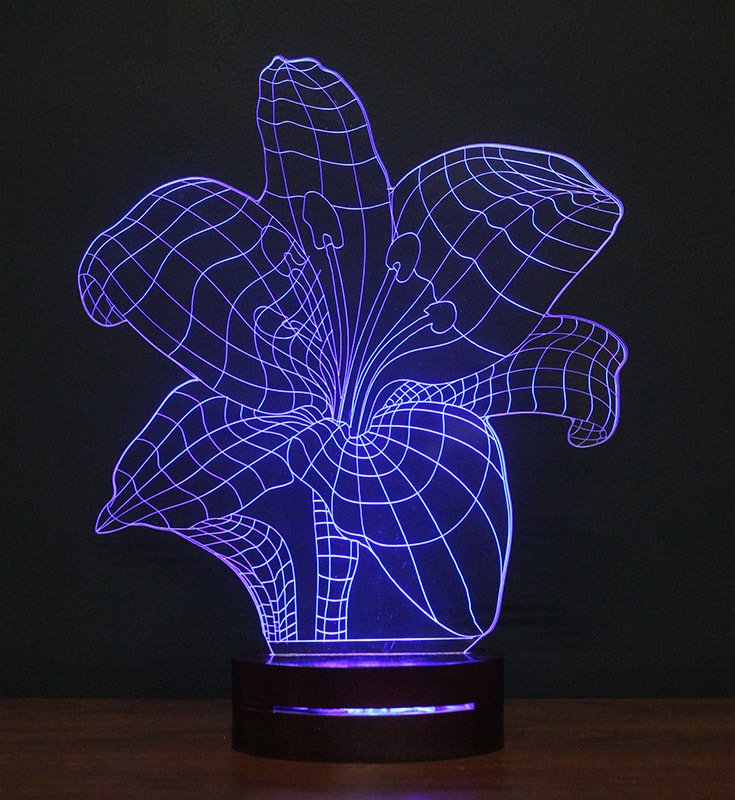 3d Led Lamba - Model - 52